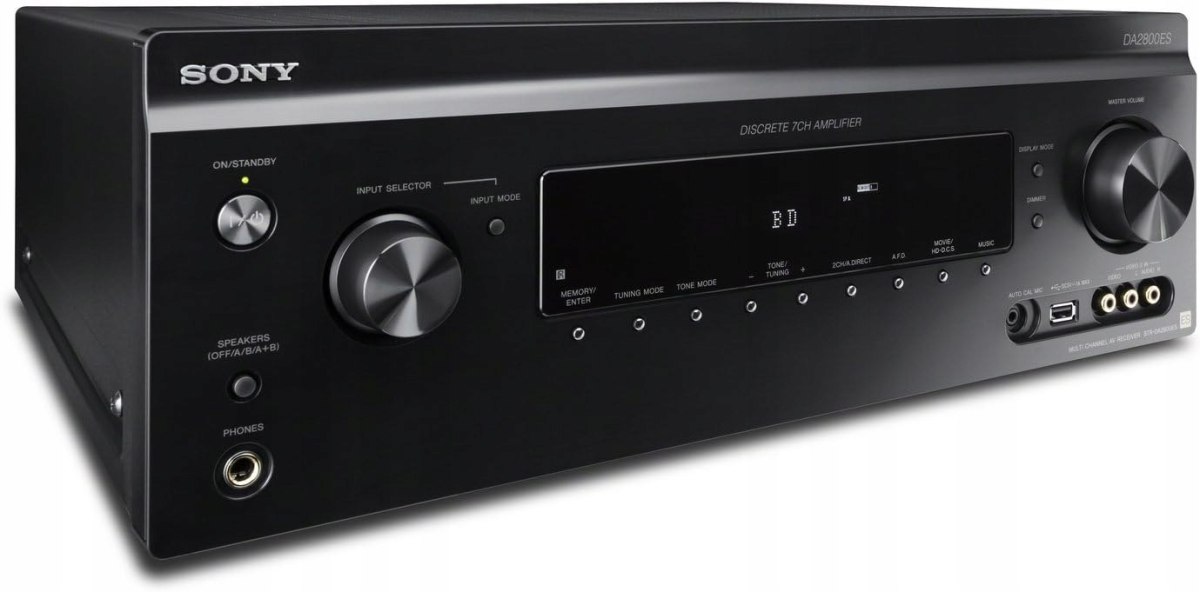 AMPLITUNER SONY STR-DA2800ES 7.2 FM DOLBY BLACK OKAZJA!